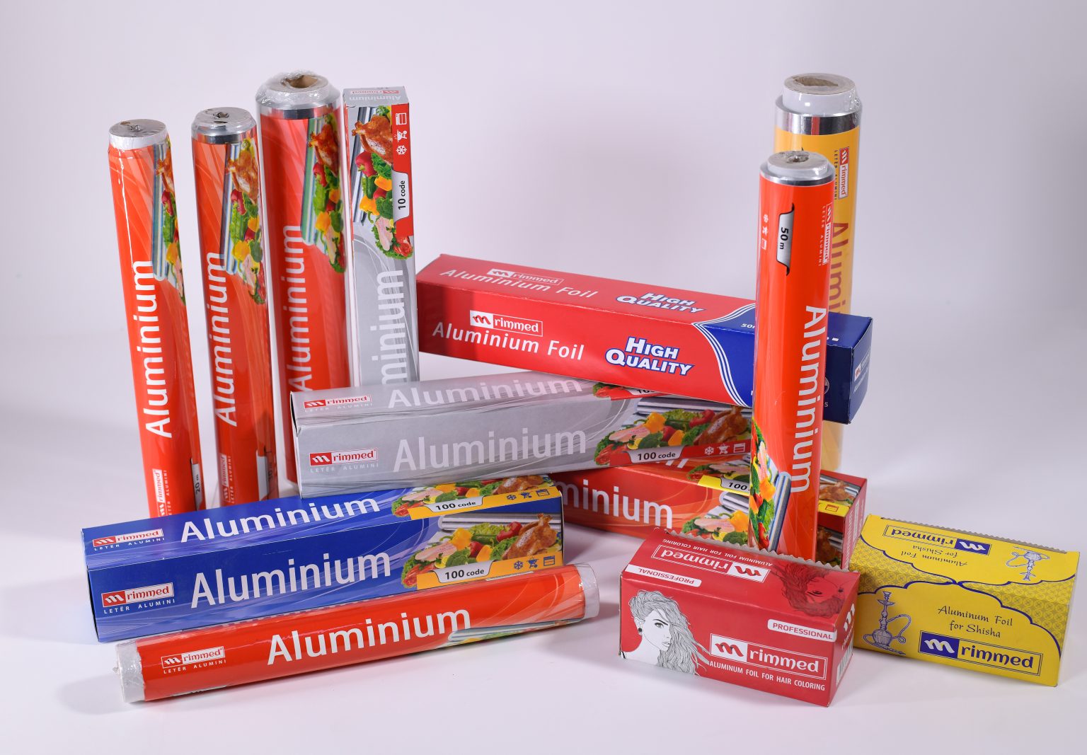 LETËR ALUMINI, MEMBRANË PLASTIKE, LETËR PJEKJE – RIMMED